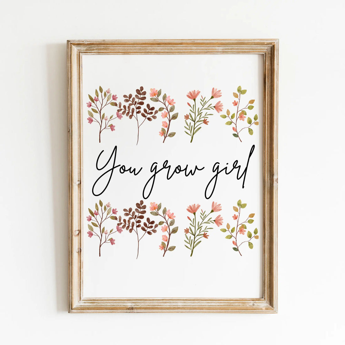 You Grow Girl Boho Wallpaper Laptop Affirmations for Women's Self Care ...